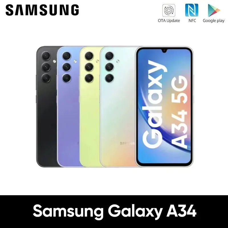 Samsung-smartphone-Galaxy-A34-versi-n-Global-5G-Android-13-MTK ...