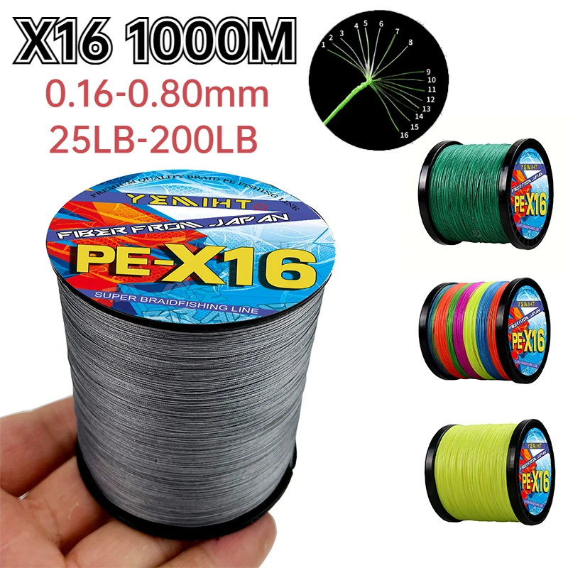 High-strength-Wear-resistant-Rock-Boat-Fishing-Line-16-Strands ...