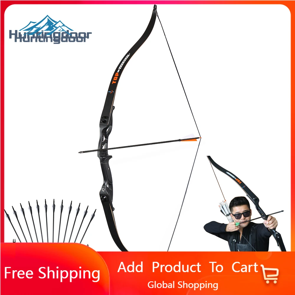 Hunting Recurve Bow Professional Archery Hunting Bow Right Hand 30-50 ...
