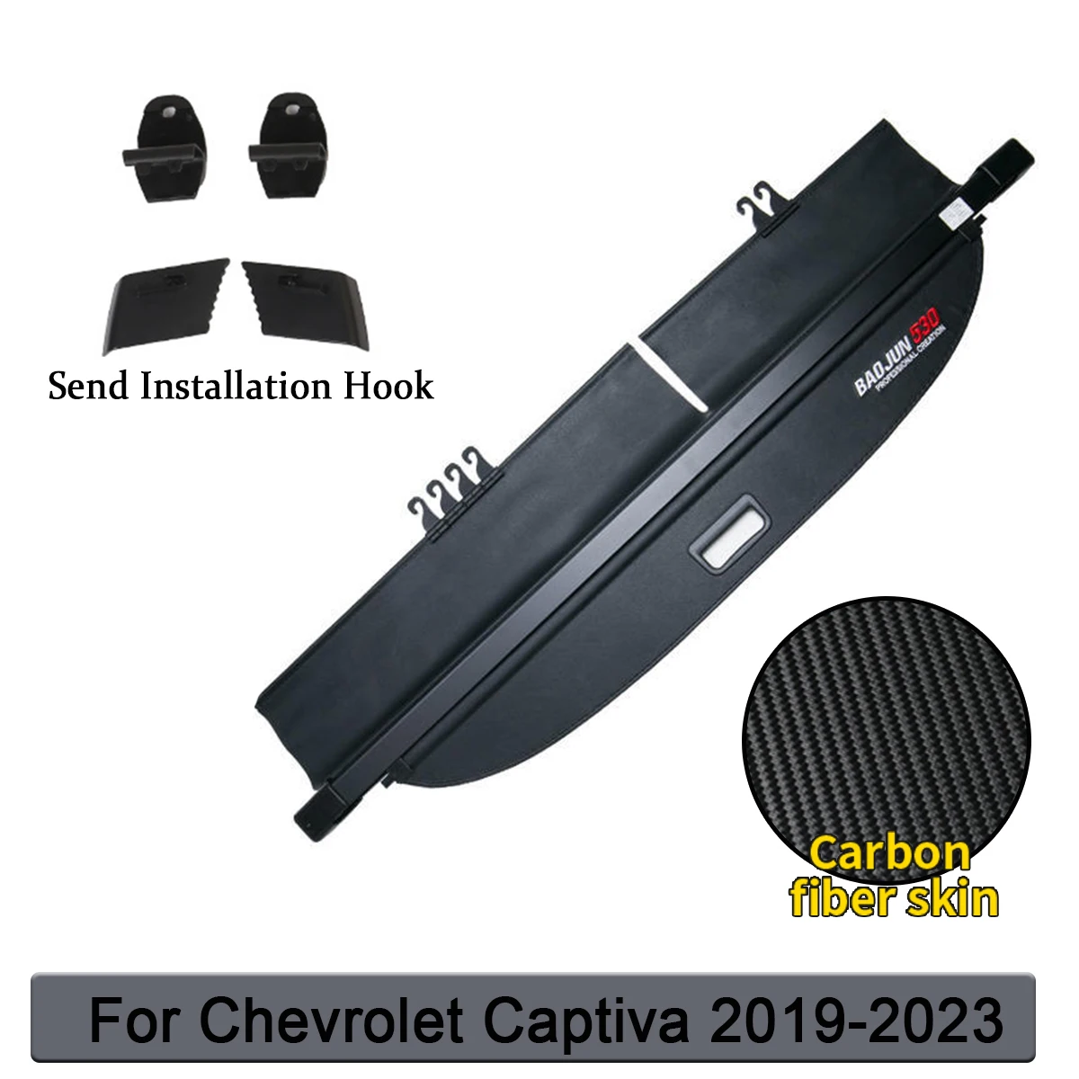 2022 Chevy Captiva Rear Cargo Cover