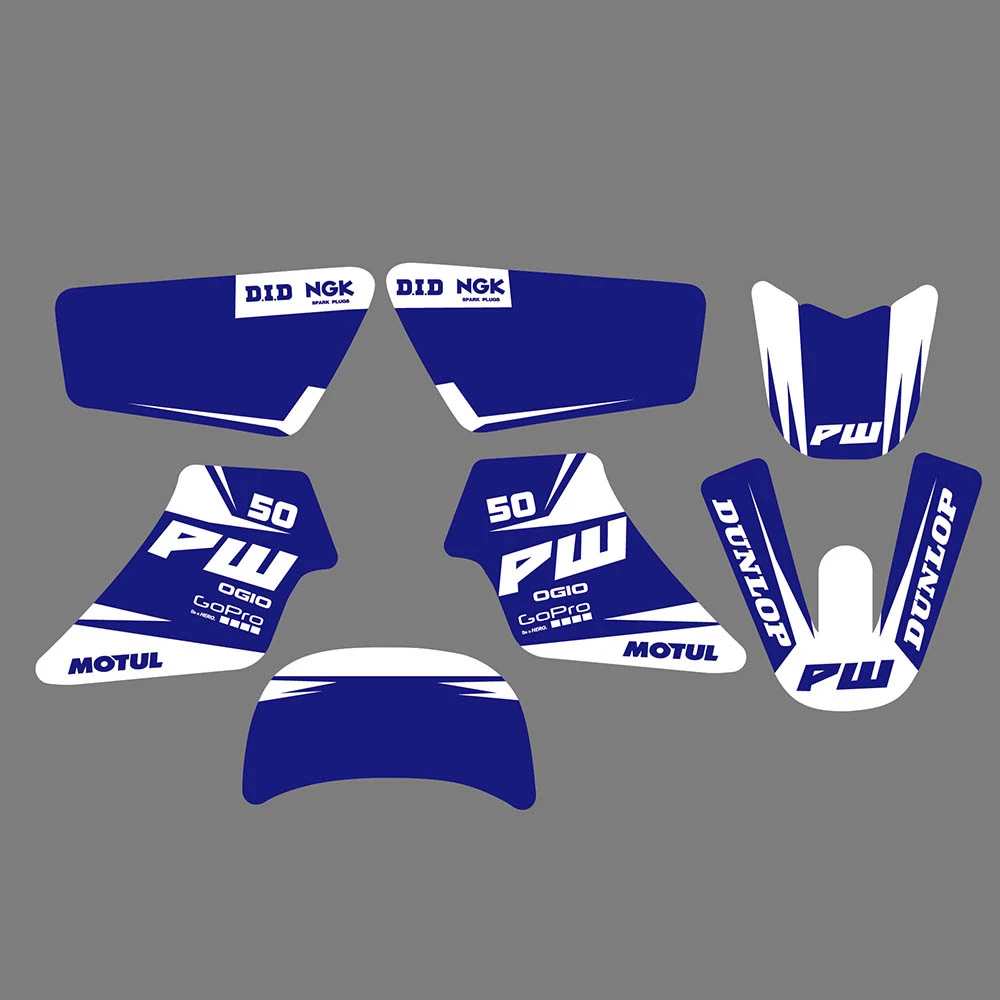 Motorcycle Team Personality Graphics Backgrounds Decal Stickers Kits ...