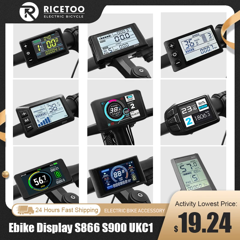 Electric Bike S866 Display S900 UKC1 M3 M5 LCD Panel Screen with SM ...