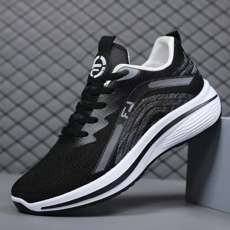 New-Mesh-Shoes-for-Men-Men-s-Platform-Sneakers-Brand-Breathable-Non ...