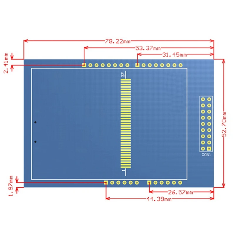 480x320 Hd Display Module Hx8347 Display Screen Module For Arduino ...