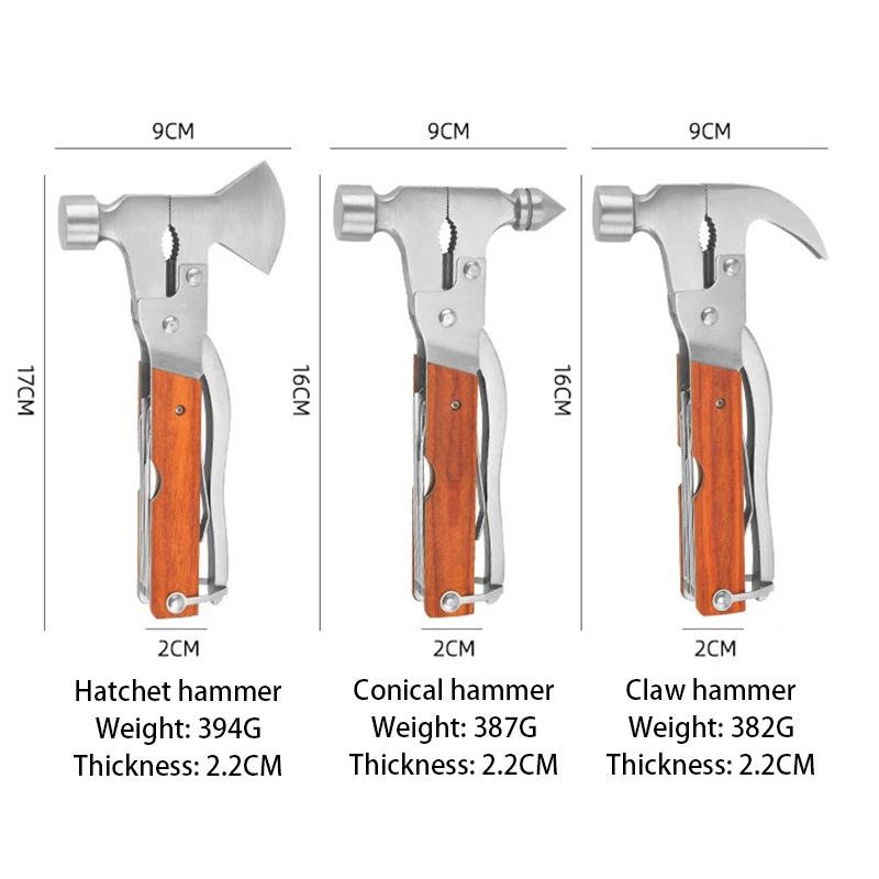 Multifunctional-Axe-Hammer-Ram-s-Horn-Hammer-Multi-Knife-Pliers ...