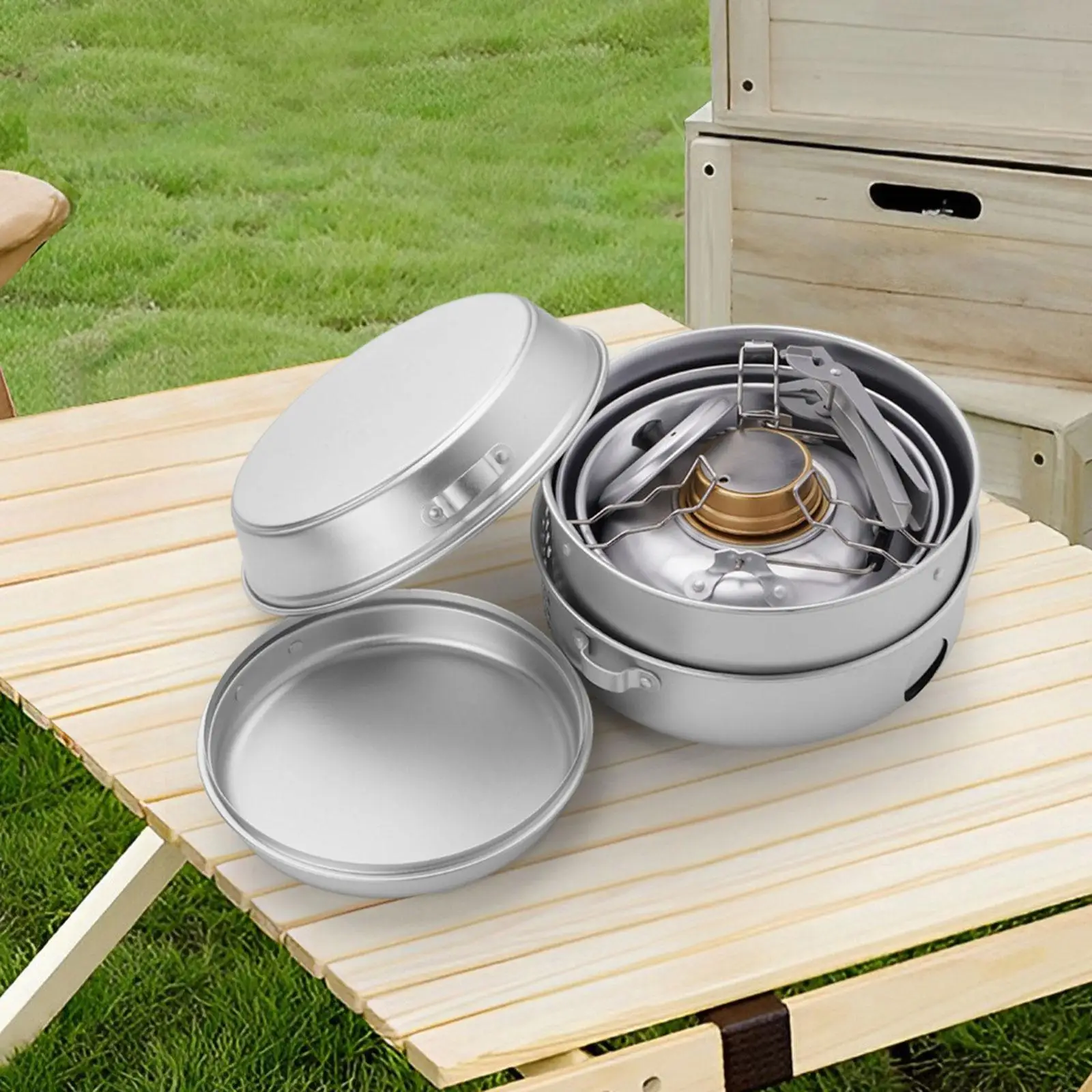 Camping-Cookware-Set-for-Campfire-Gear-Equipment-Lightweight-Compact ...