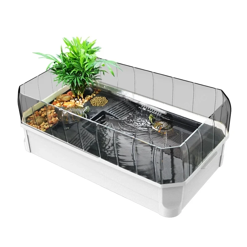 Turtle-tank-with-sundeck-large-landscaping-ecological-water-and-land ...
