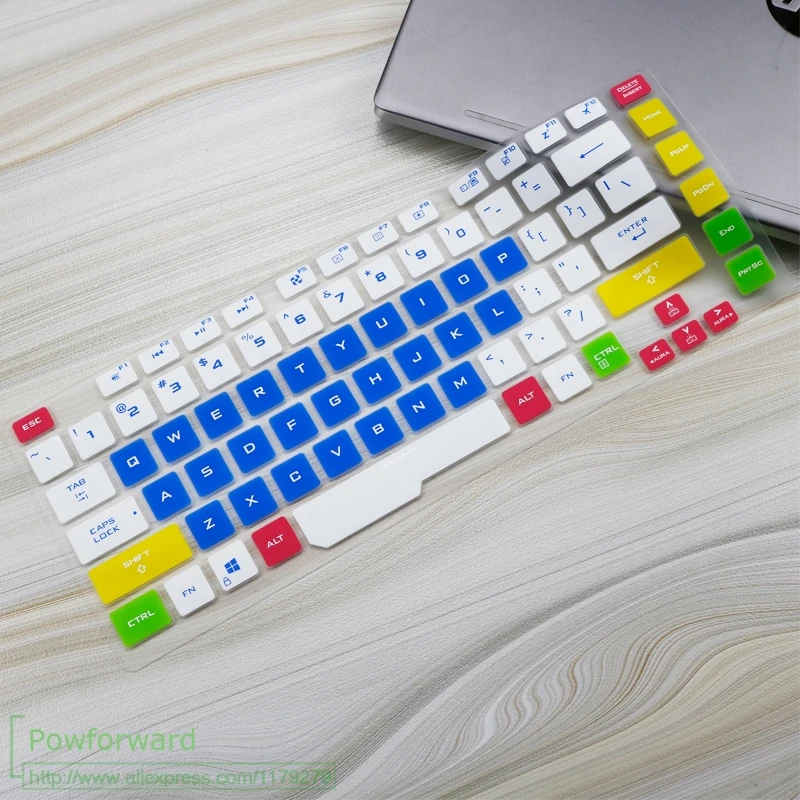 15.6 inch laptop Keyboard Cover skin For Asus rog strix G hero iii Scar ...
