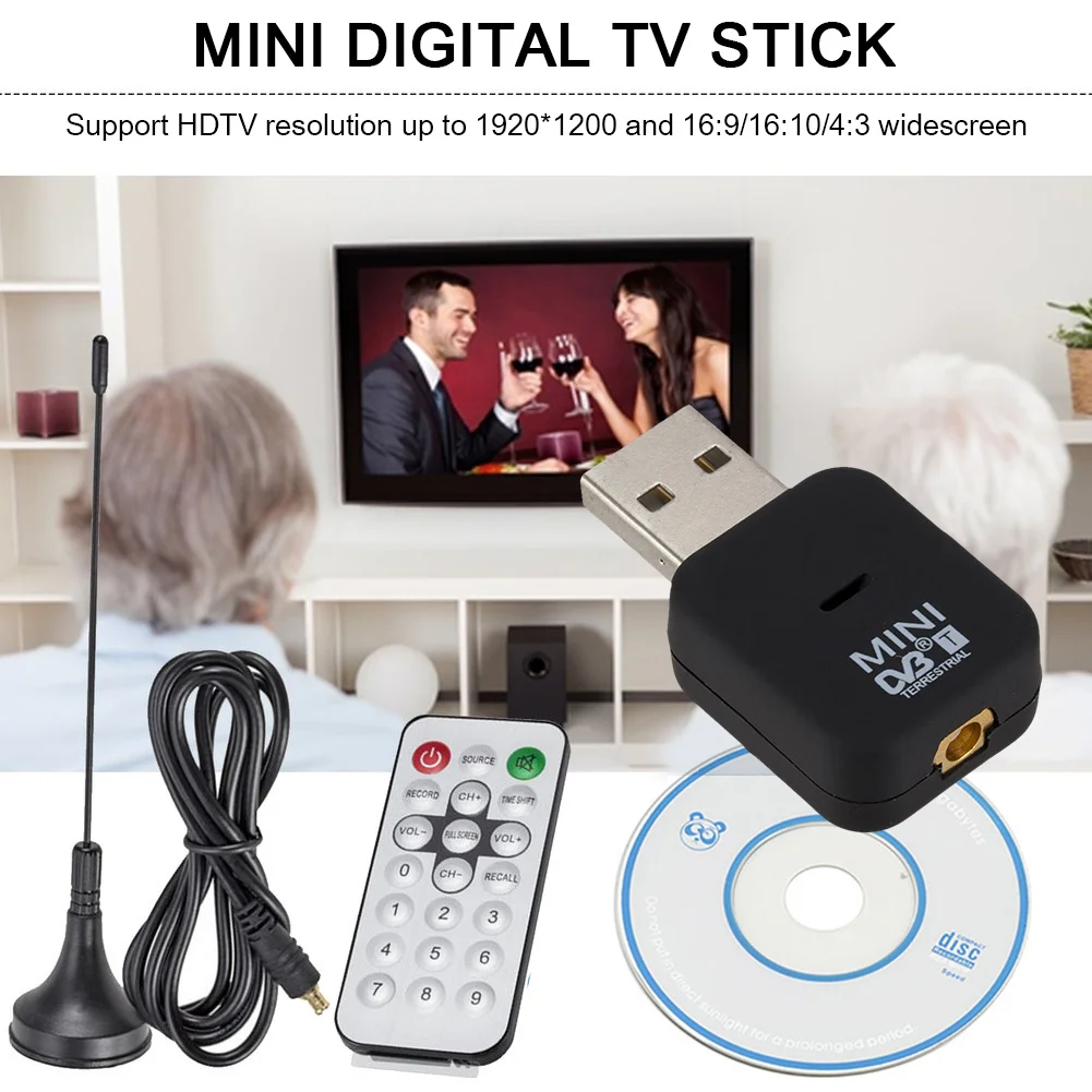 Mini-receptor-de-sintonizador-de-TV-Digital-USB-2-0-port-til-Dvb-t-Sdr ...