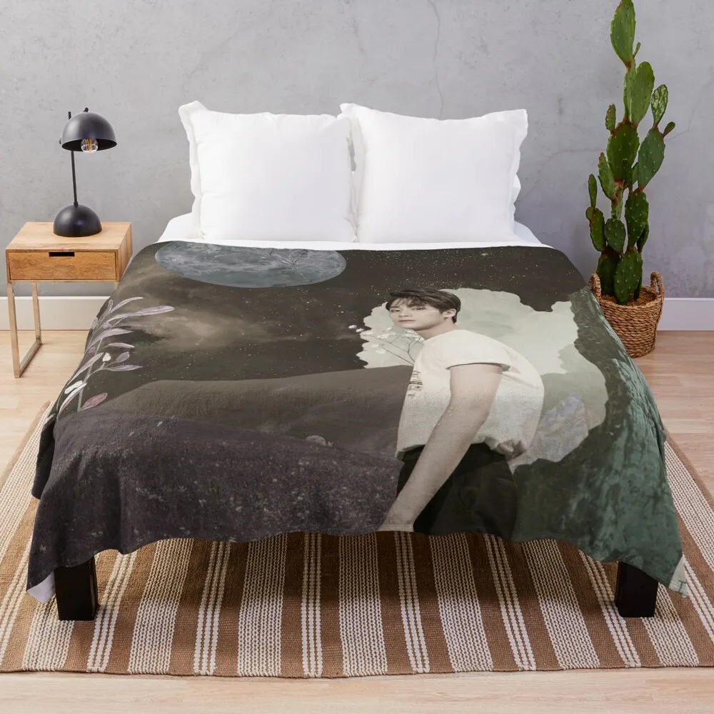 Collage Moonbin ASTRO Throw Blanket, manta fina para niños, mantas ...