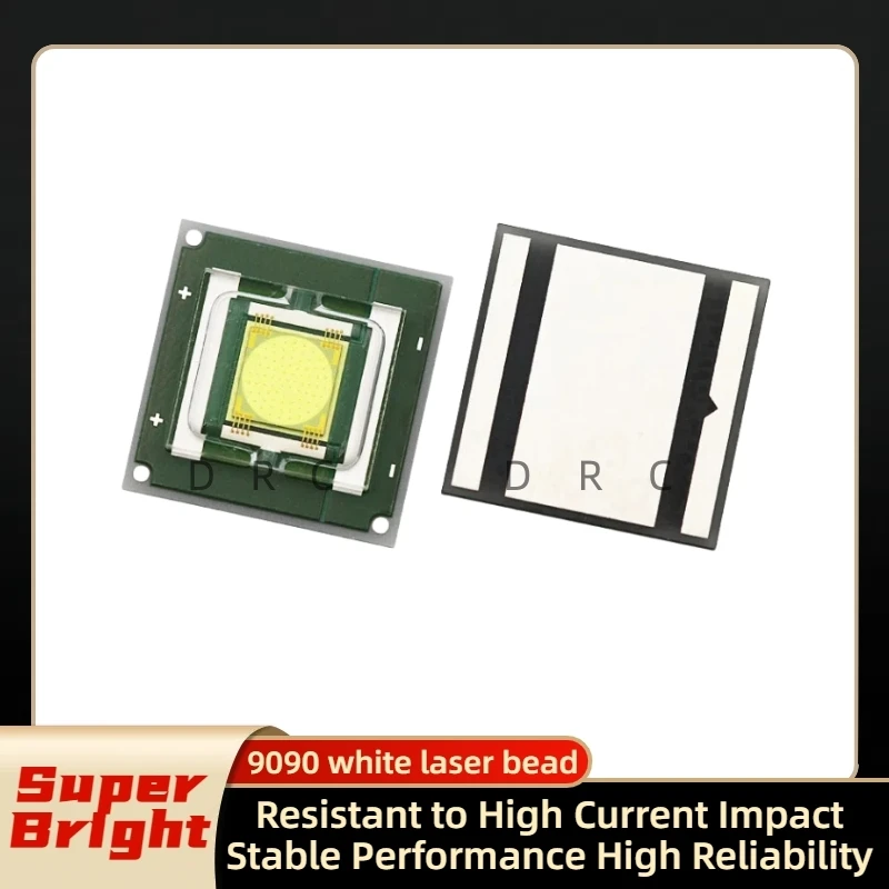 50W Ultra High Brightness 9090 White Laser LED Bead High-Power Strong ...