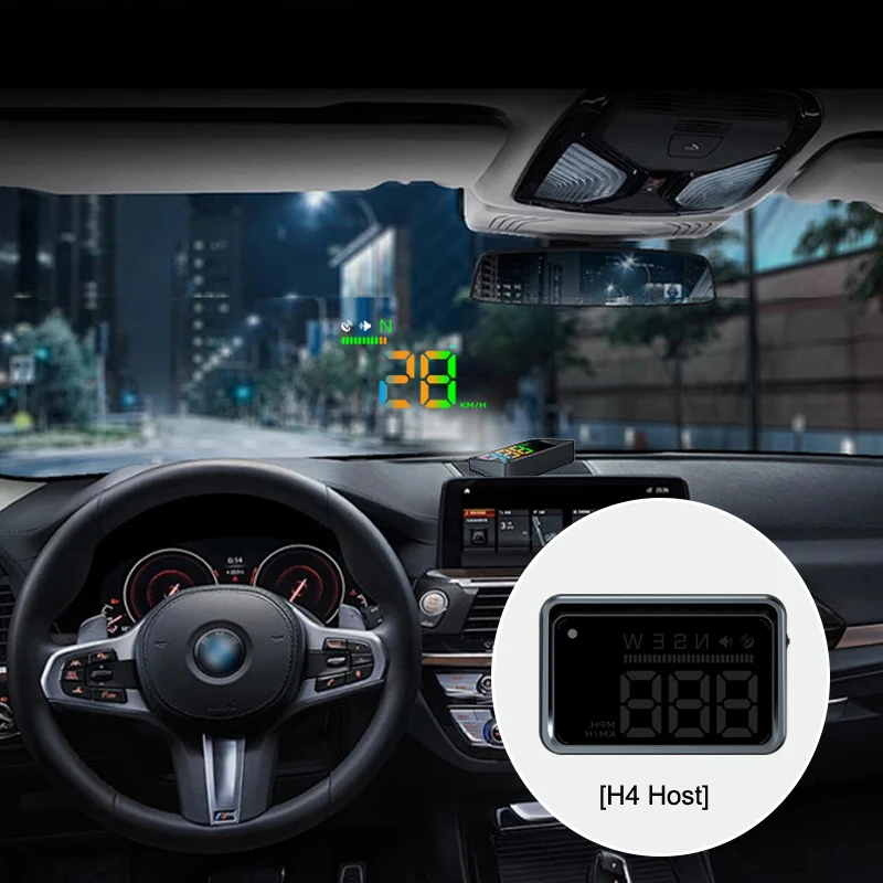 LED-Car-Speedometer-HUD-Vehicles-Windshield-Speed-Meters-Head-Up-Display-Projector-GPS-Position ...