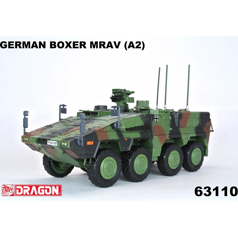Dragon 1/72 Schaal Duitse Boxer MRAV A2 Militaire Voertuigen Collectie ...
