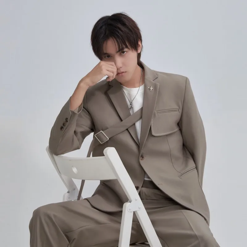 New-Designer-Men-s-suit-elegant-fashion-suits-2-Piece-Set-Business ...