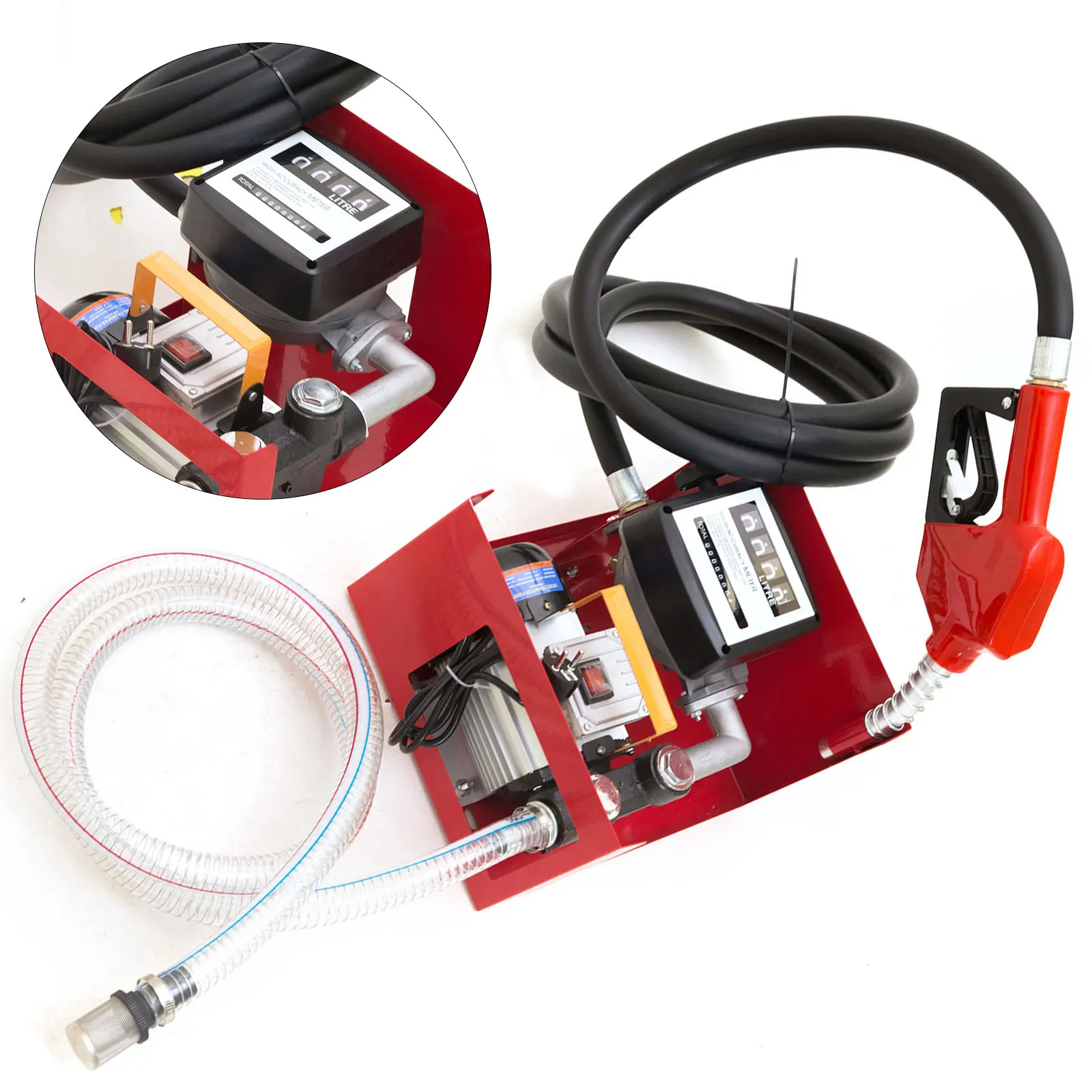 220V 60 L/Min Diesel Electric Pump Self-Priming Pump with High Power ...