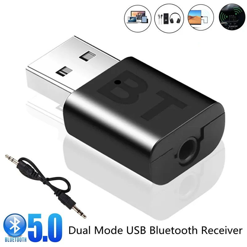 USB-Bluetooth-Transmitter-Receiver-BT5-0-Stereo-Bluetooth-RCA-USB-With ...
