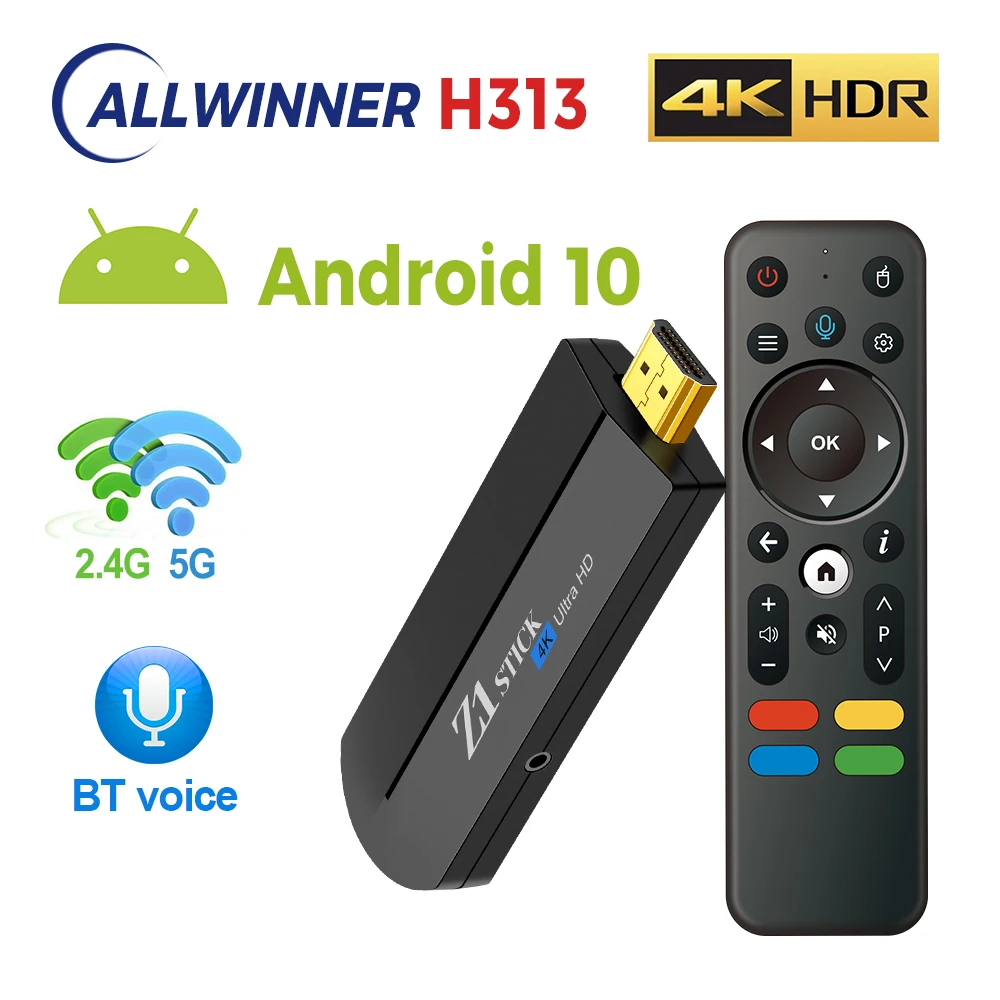 Z1-TV-Stick-Android-10-Chipest-H313-Quad-Core-ARM-Cortex-A53-2GB-16GB ...