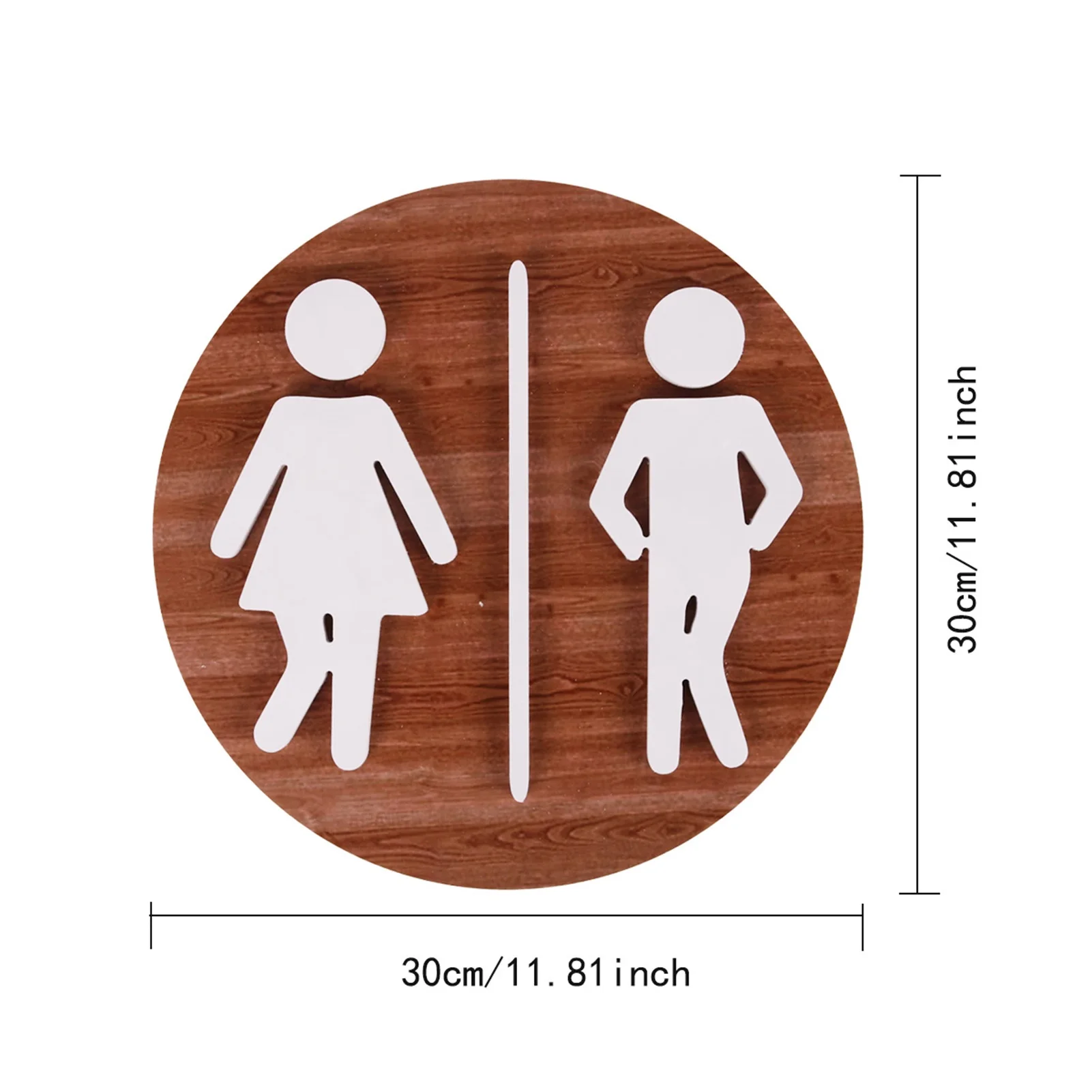 Funny Unisex Bathroom Sign