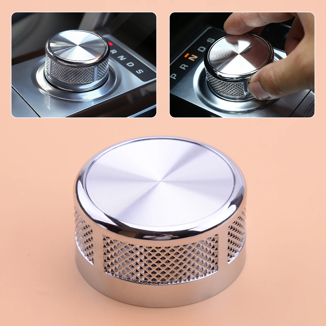 Chrome-ChromeAutobiography-Style-Rotary-Gear-Shift-Selector-Knob-Fit ...