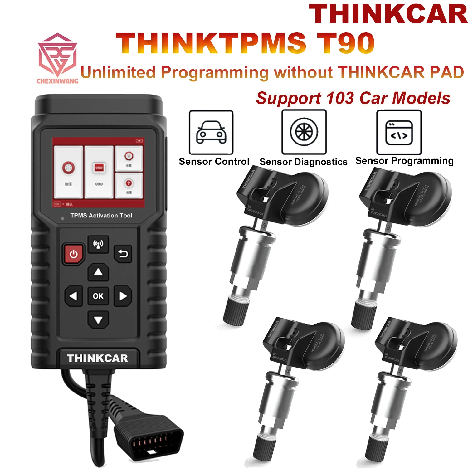 ThinkCar-THINKTPMS-TP-T90-TPMS-Programmer-S2-315MHz-433MHz-2in1-Car ...