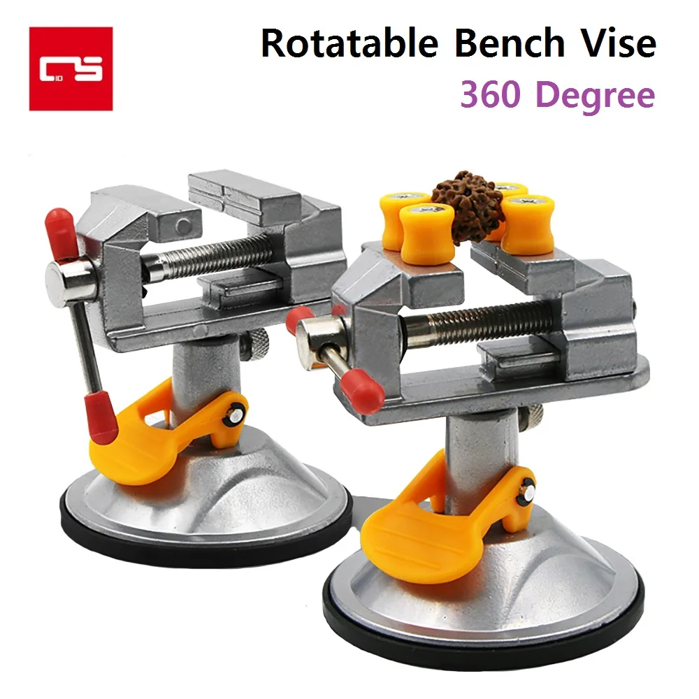 360-Degree-Rotatable-Bench-Vise-0-30MM-Adjustable-Mini-Table-Bench-Vise ...