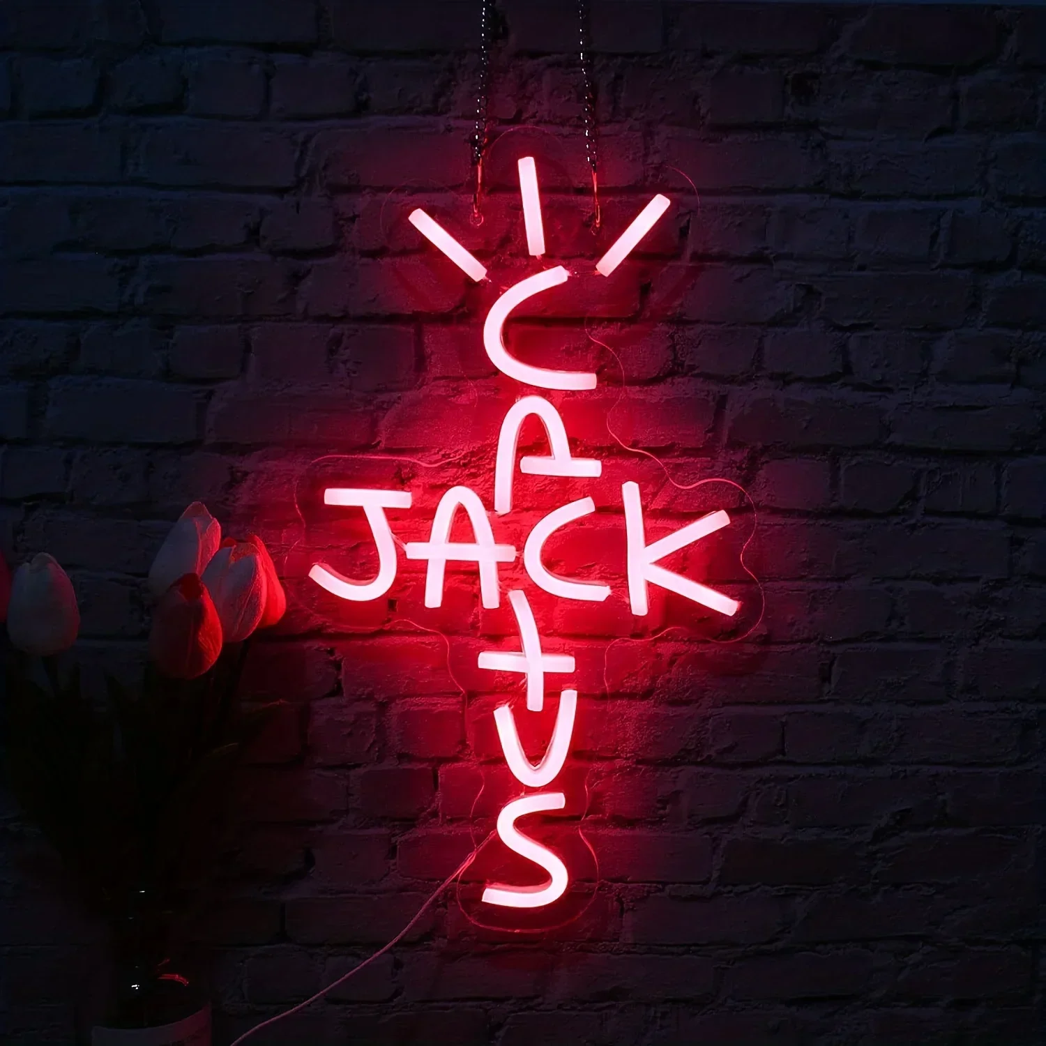 Cactus-Jack-Neon-Light-Sign-Wall-Art-Light-For-Rap-Talking-West-Coast ...