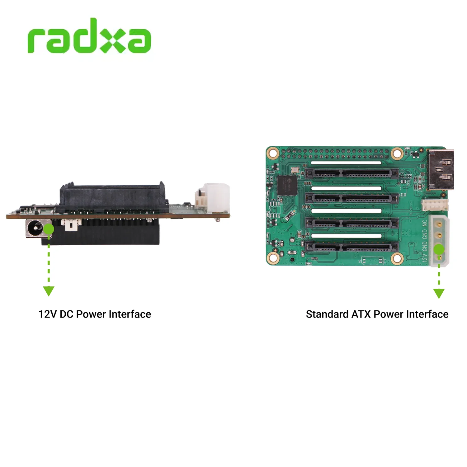 Buy Penta SATA HAT For Raspberry pi 5 and ROCK Series Rock 5C / ROCK 5A ...