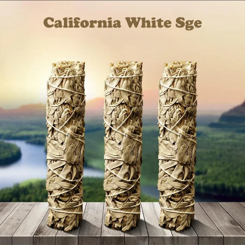 Pacotes-de-s-lvia-branca-natural-para-limpeza-dom-stica-Smudge-Sticks ...