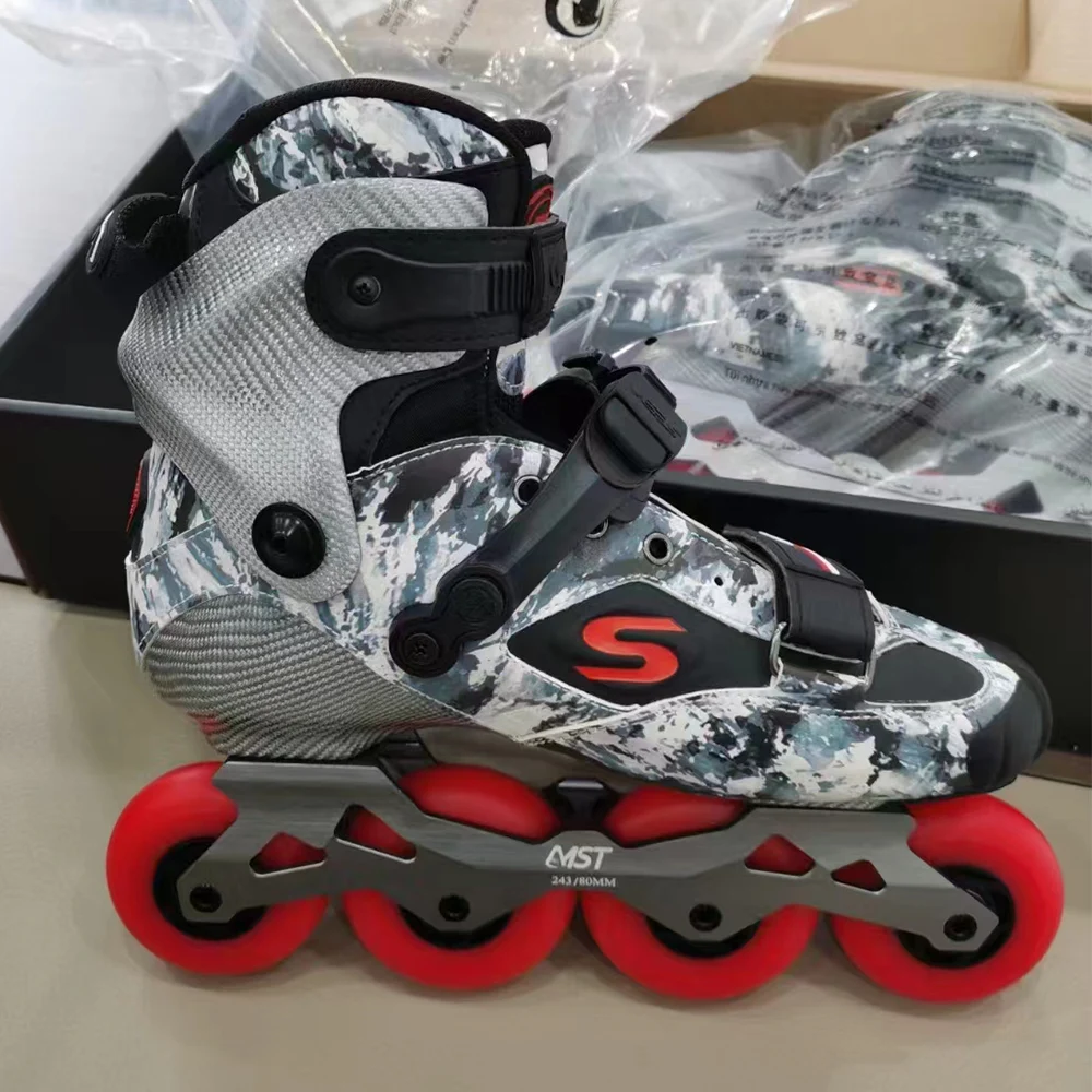 Роликовые коньки JAPY SEBA S Slide камуфляж взрослые | AliExpress