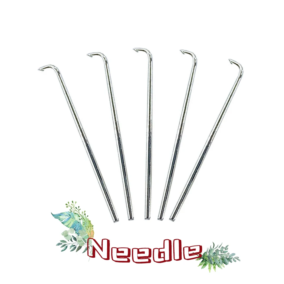 Hair Replaceable Ventilating Needle For Wig Making Crochet Hook Tools ...