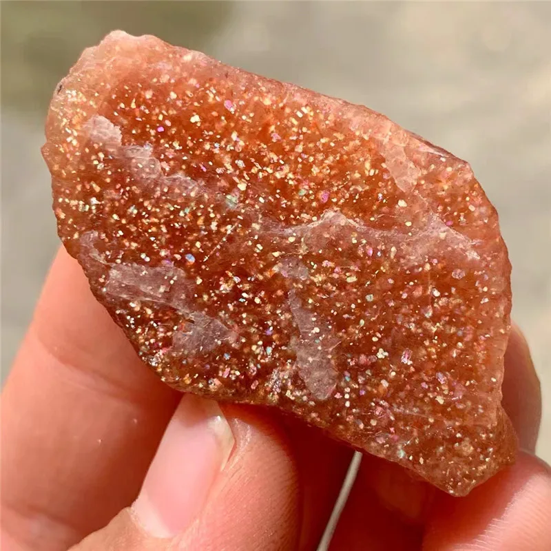 Stones Crystals Sunstone | Natural Sunstone Crystal | Natural Sunstone ...