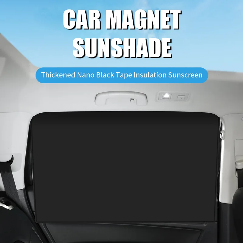 1 PC Summer Sun Protection Strong Magnetic Full Shading Magnetic Car ...
