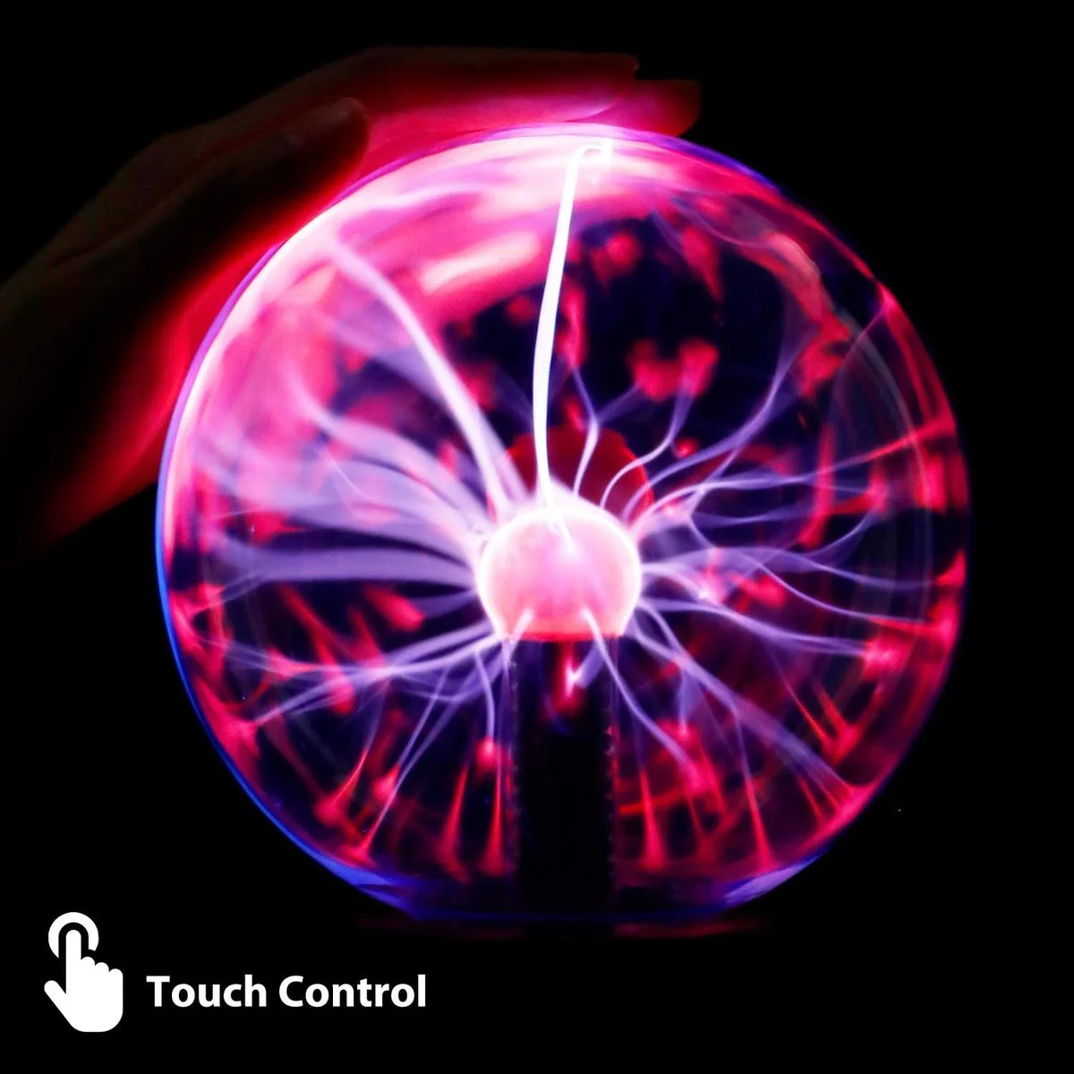New Novelty Plasma Magic Ball Lamp Touch Night Light Christmas Gift ...