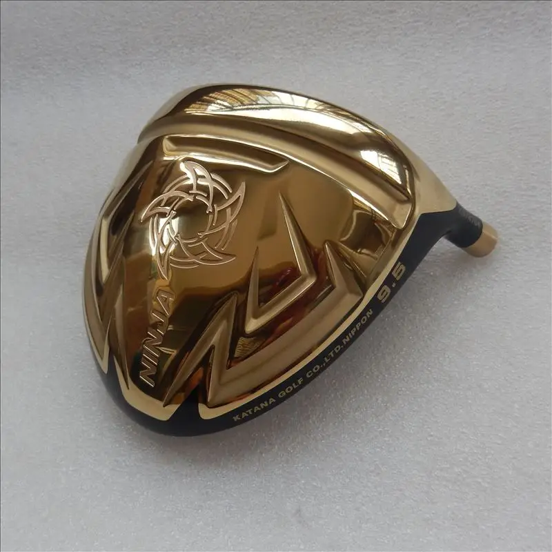FUJISTAR-GOLF-KATANA-Hi-COR-titanium-golf-driver-head-Gold-colour-485cc ...