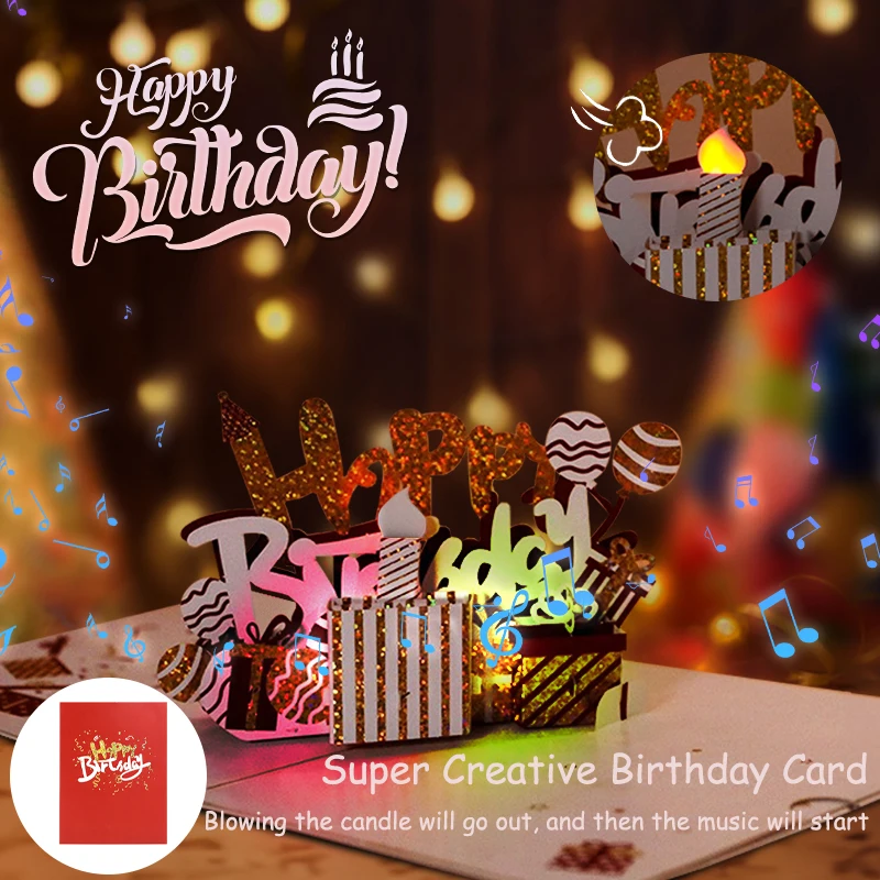 Creative 3d Birthday Card
