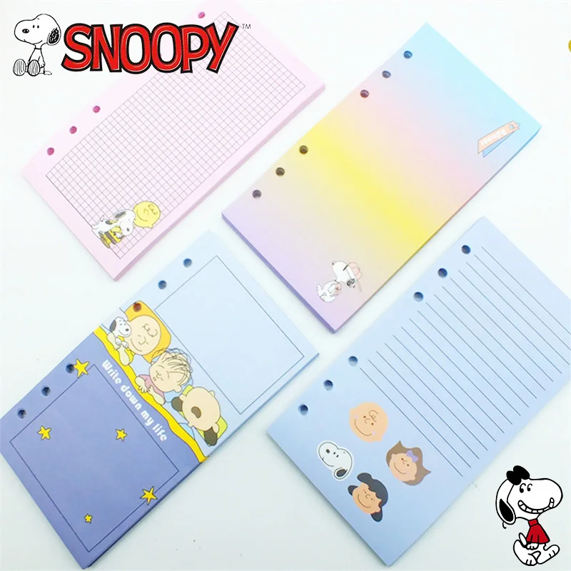 Snoopy-A6-Binder-Notebook-Animation-Art-Writing-Journal-Notepad-Binder ...