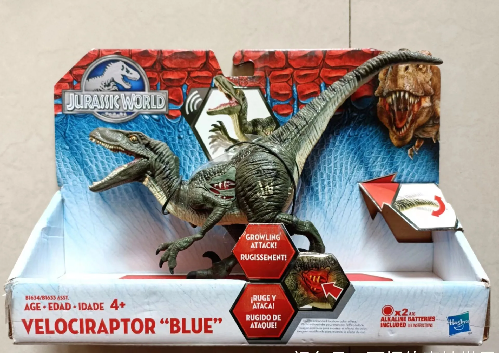 Juguete de dinosaurio original de Jurassic World Baryonyx Ceratosaurus ...