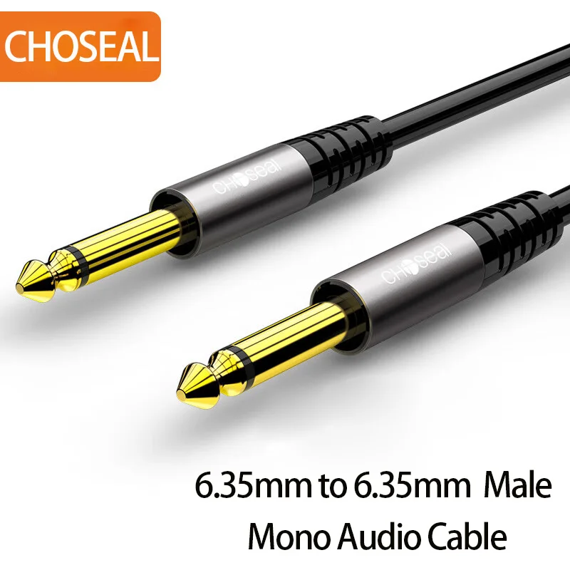 CHOSEAL-Cable-Mono-Jack-de-6-35mm-para-guitarra-Cable-TS-de-1-4-sin ...