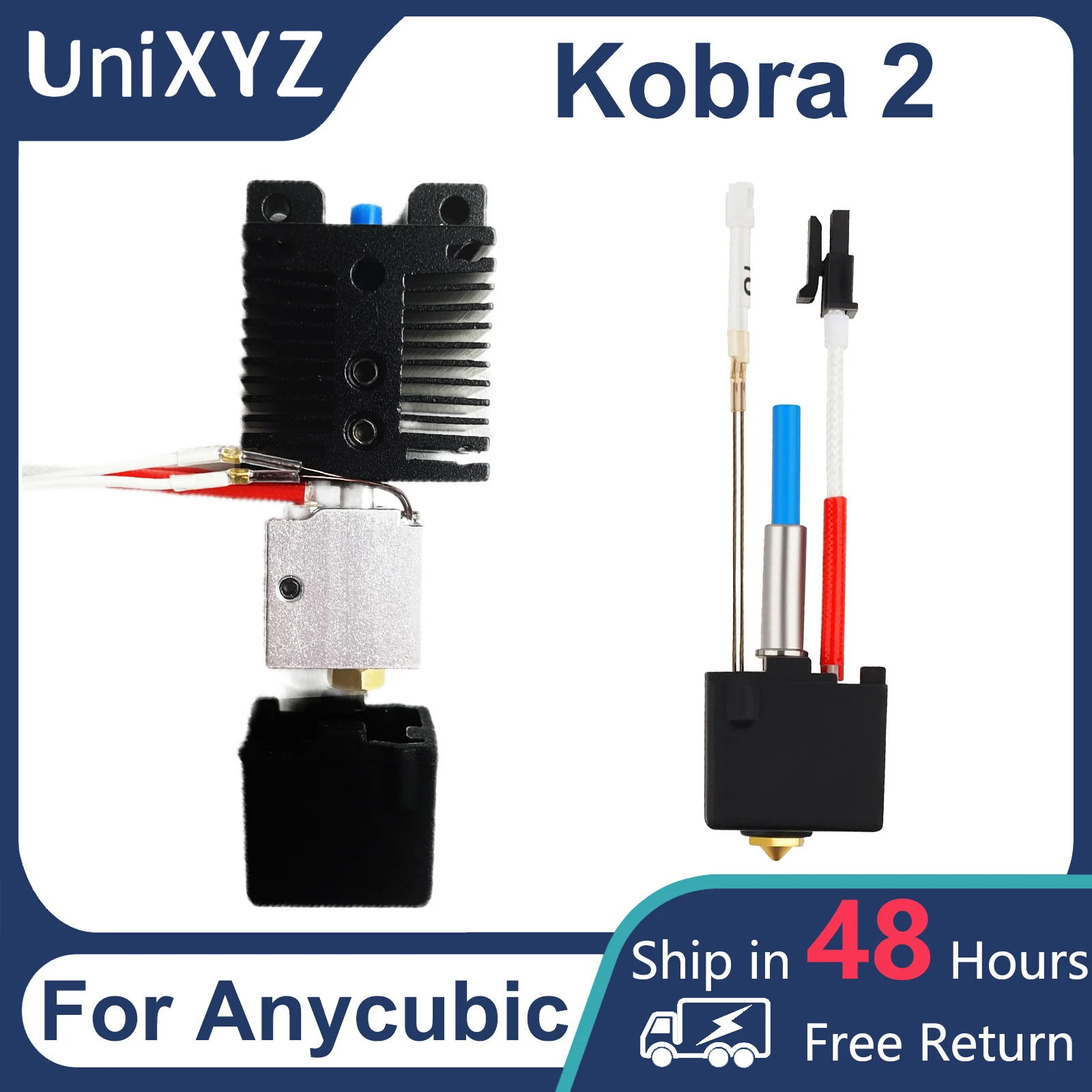 Upgrade-Kobra-2-Pro-Neo-Max-Plus-Hotend-Kit-with-Sock-Nozzles-Heat ...