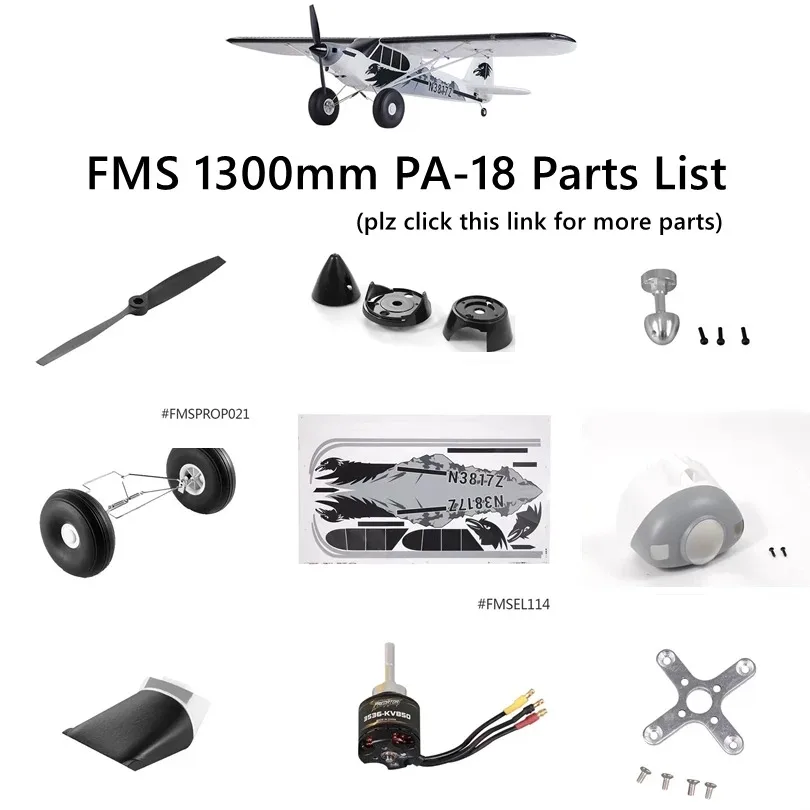 FMS-1300mm-PA-18-PA18-Parts-List-Propeller-Spinner-Cowl-Motor-Shaft-Mount-Board-Landing-Gear.jpg