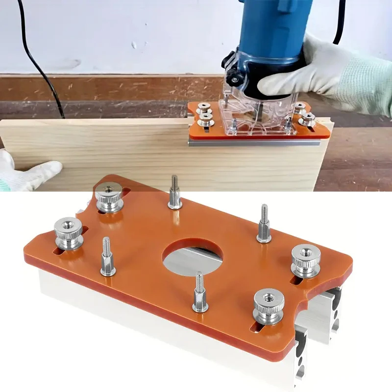 Slotted-Base-e-Fixa-o-Suporte-para-Precise-Handheld-Edge-Corte-e ...