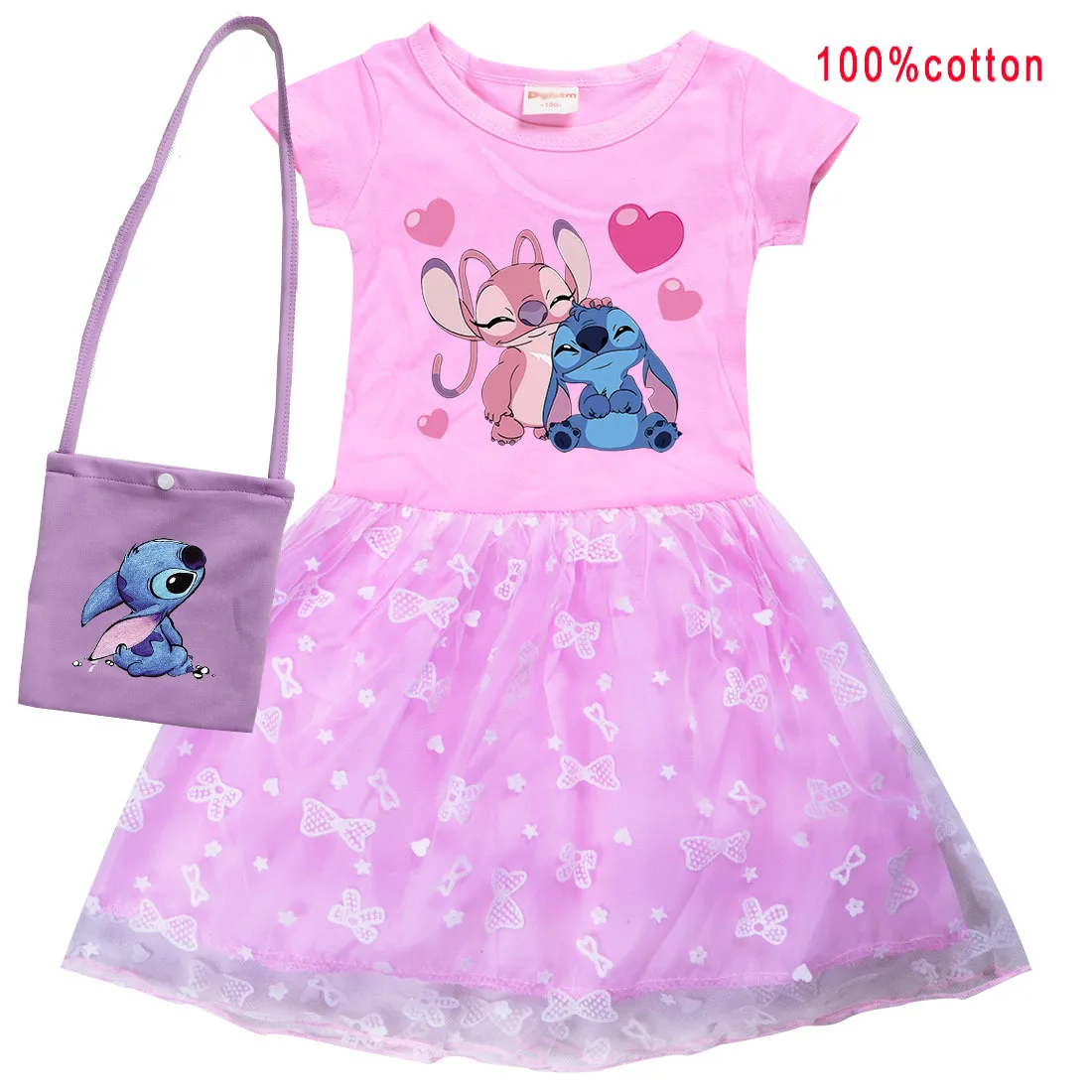 Lilo-and-Stitch-Cosplay-Costume-para-meninas-Vestido-de-princesa-para ...