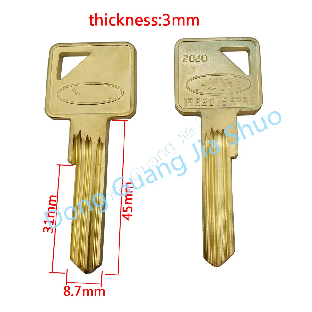 key-blank-house-JS-AB1-German-Key-Shaped-Tooth-Key-Embryo-Lock-Key ...
