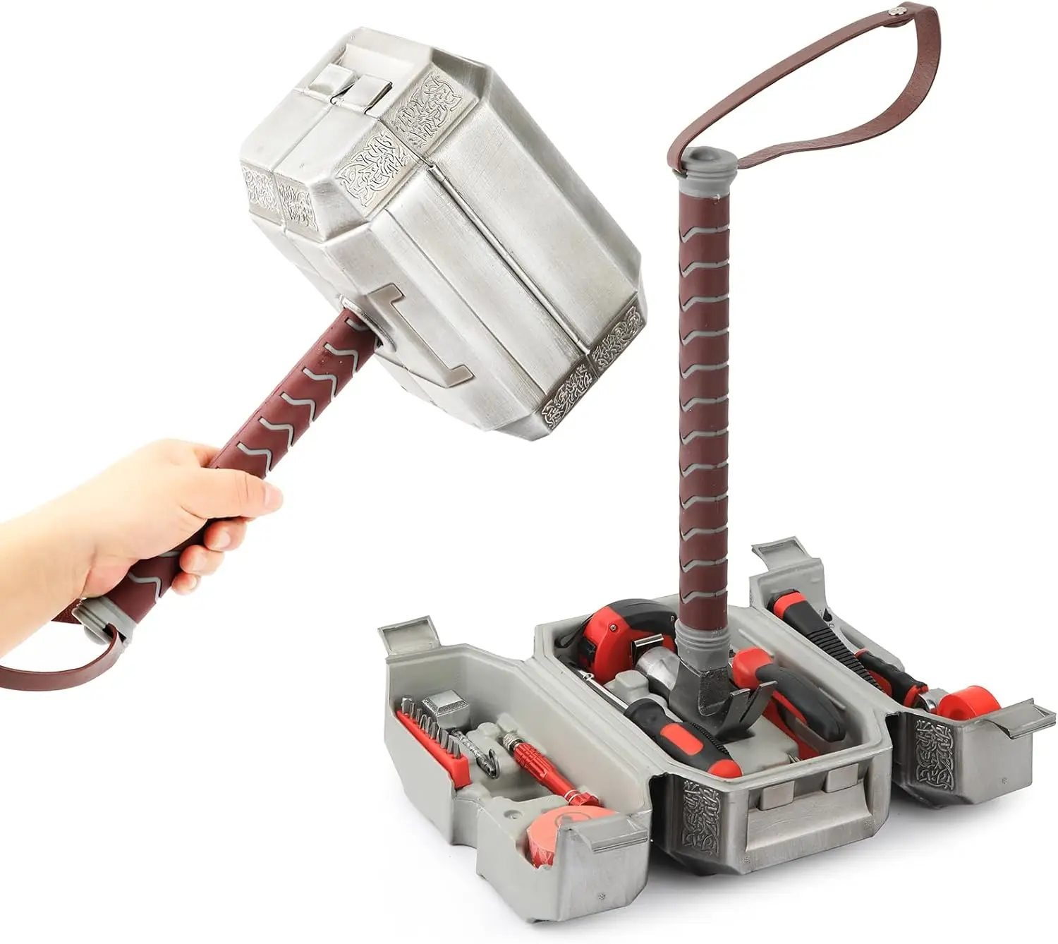Thor-Hammer-Tool-Box-Multifunctional-Thors-Hammer-Toolbox-Set-Novelty ...