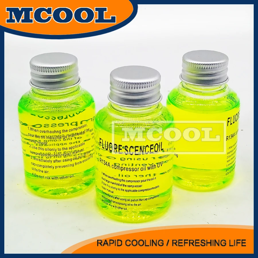 60ML UV Dye Fluorescent Oil Leak Detector Car A/C, 55% OFF