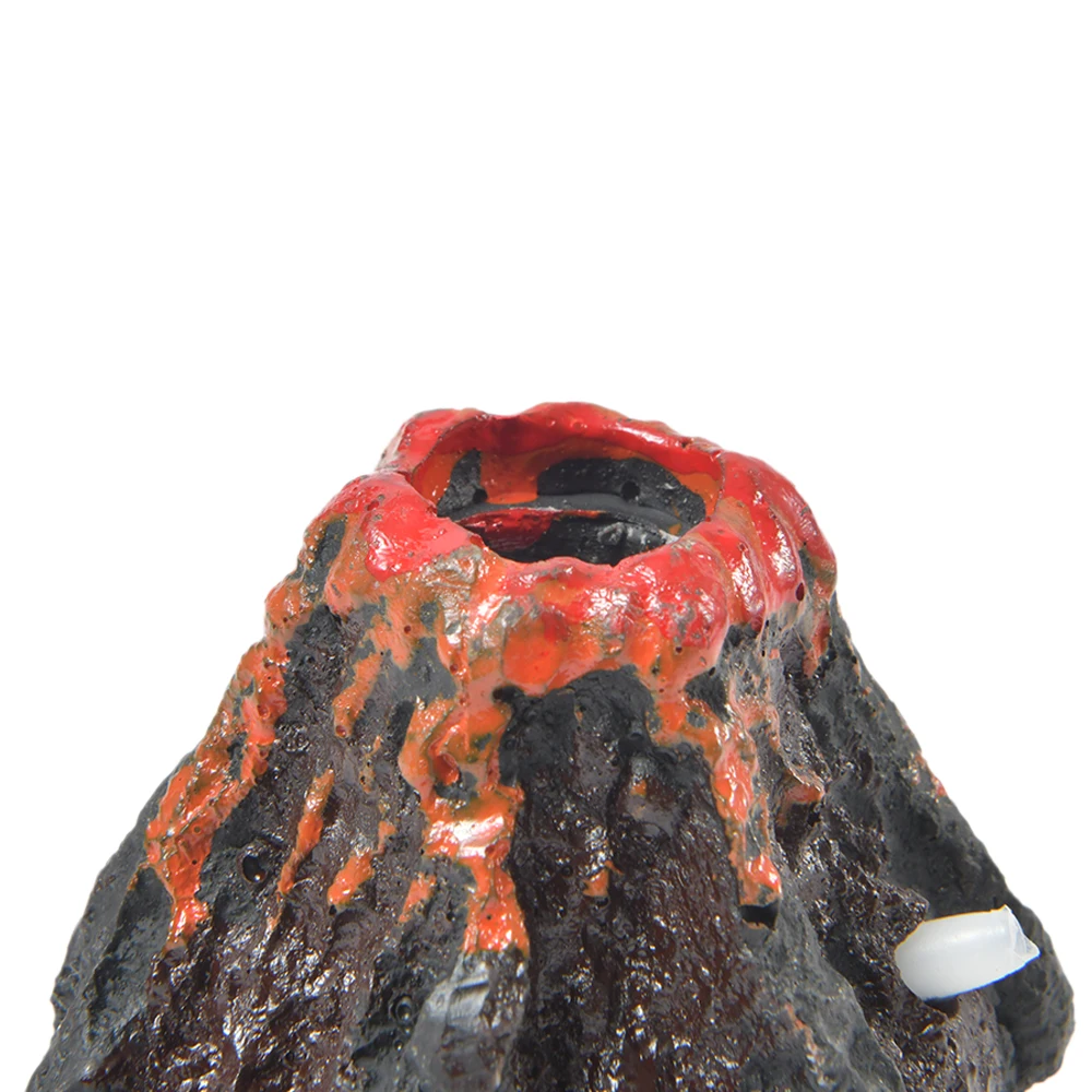 Volcano Shape Aquarium Fish Tank Decor Oxygen Pump Air Bubble Aquarium ...