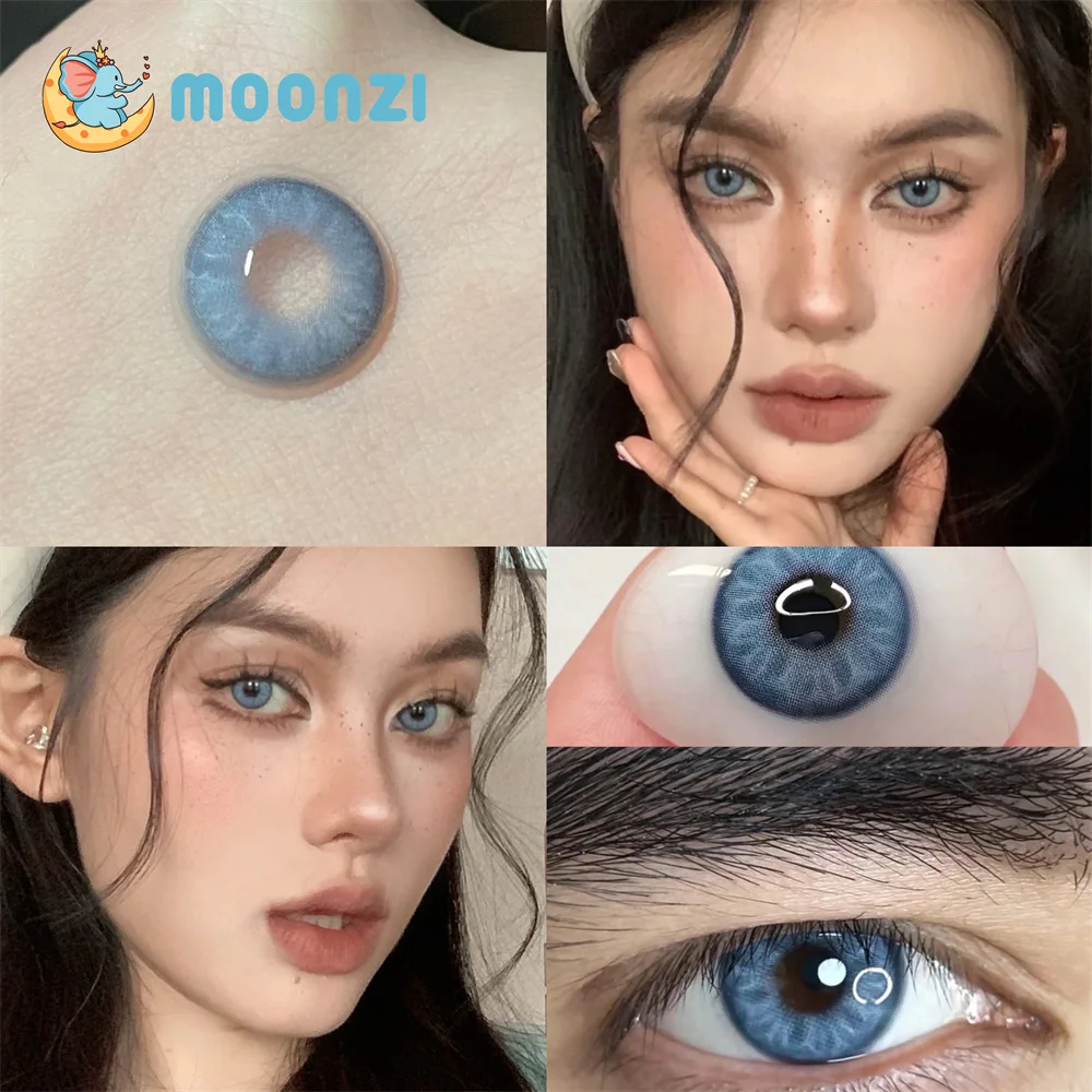 Ice Blue Colored Eyes