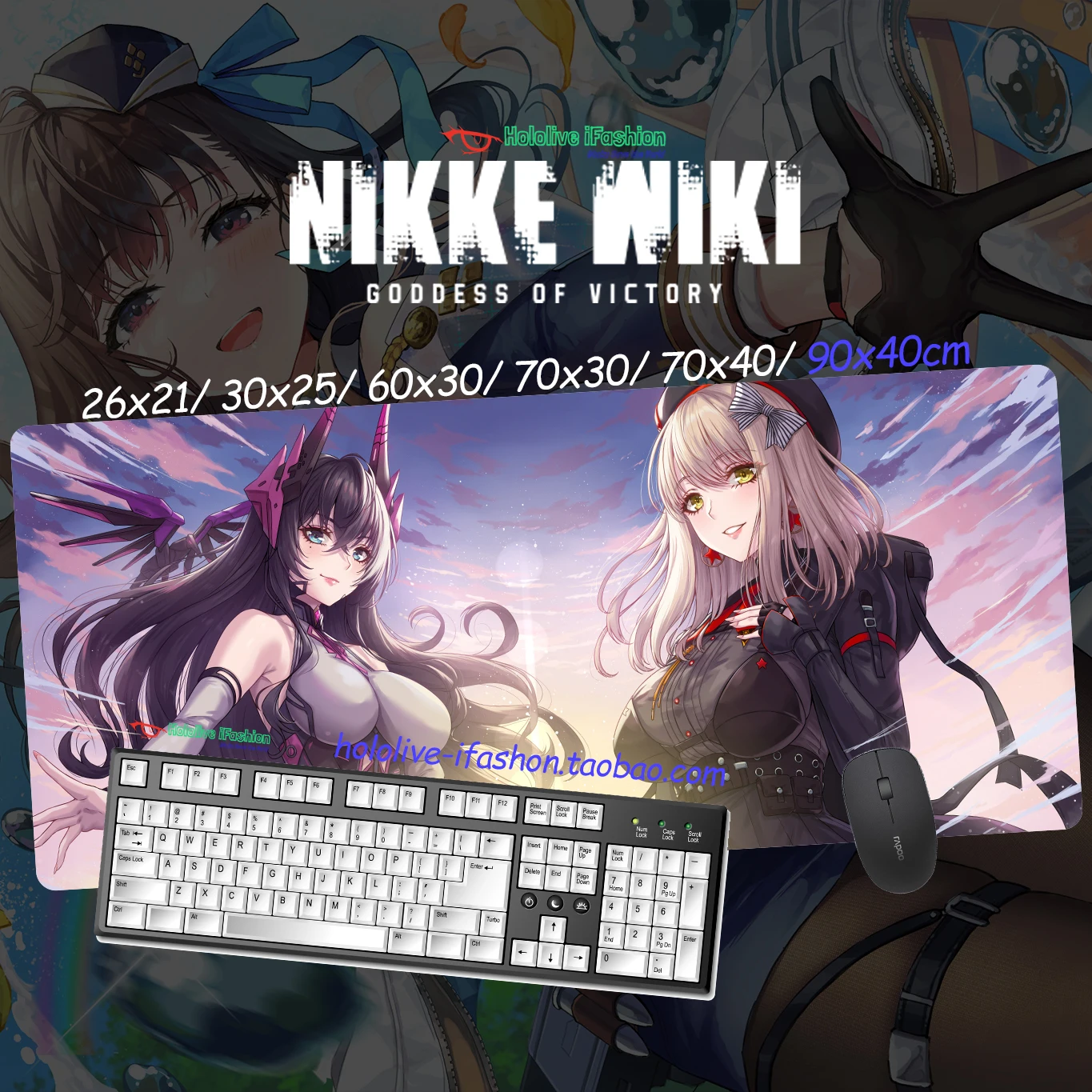 Nikke-The-Goddess-of-Victory-Mouse-Pad-Mat-Keyboard-Pad-Mousepad-Desk-Mat-Computer-Accessory ...