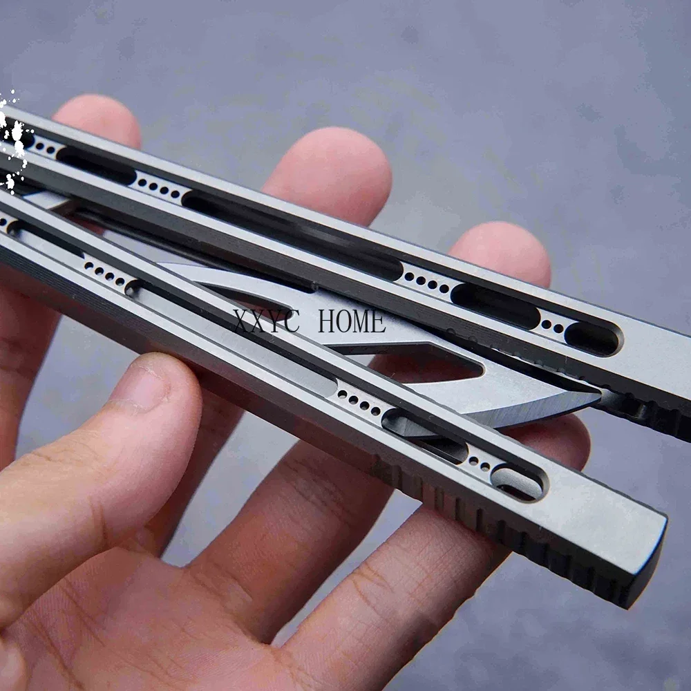 Apocalypse-Medusa-Balisong-Clone-Butterfly-Knife-Live-Blade-False-Edge ...