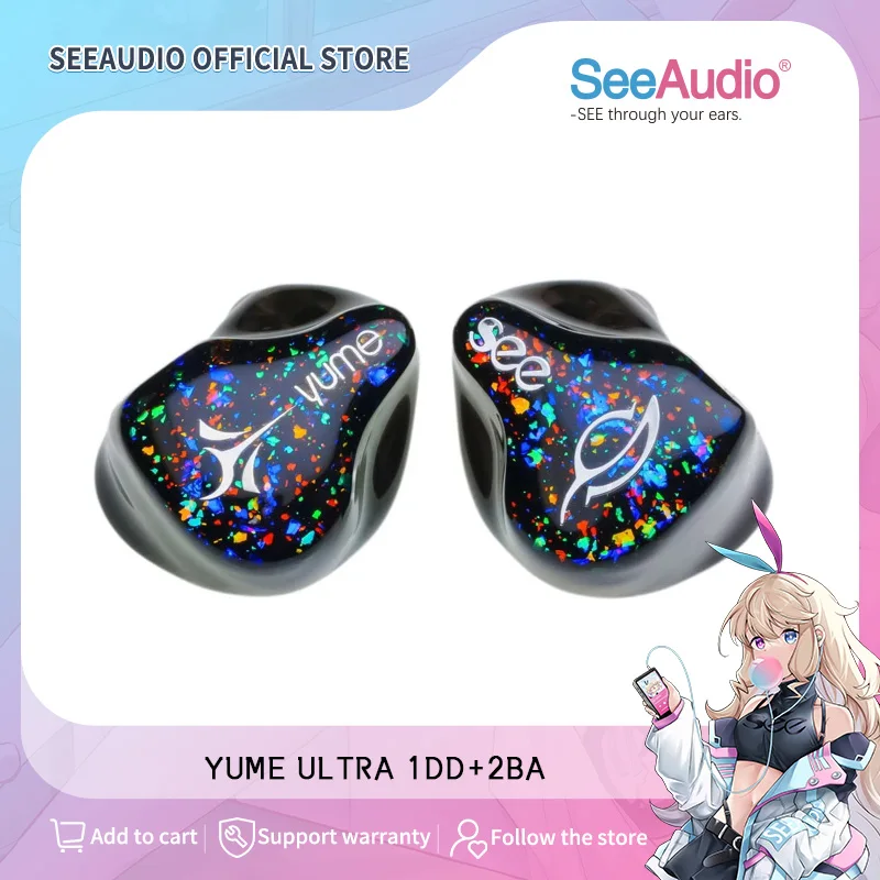 Seeaudio-auriculares-Yume-Ultra-1DD-2BA-intrauditivos-IEM-2-pines-0 ...